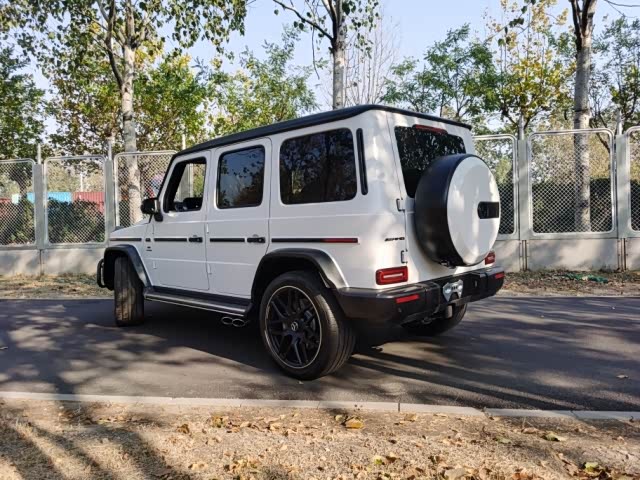 23款加版奔驰G63 AMG 港口现车实拍 选配磨砂白外漆_车家号_发现车生活_汽车之家