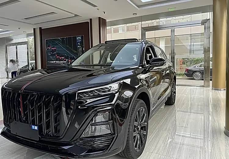 红旗HS5玄影版到店，黑武士风格酷炫，搭载2.0T动力，7.6S破百_车家号_发现车生活_汽车之家