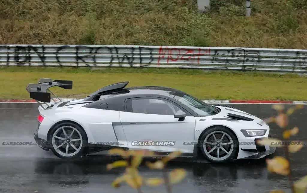 奥迪R8GT3道路版图片曝光，搭载5.2L发动机_车家号_发现车生活_汽车之家