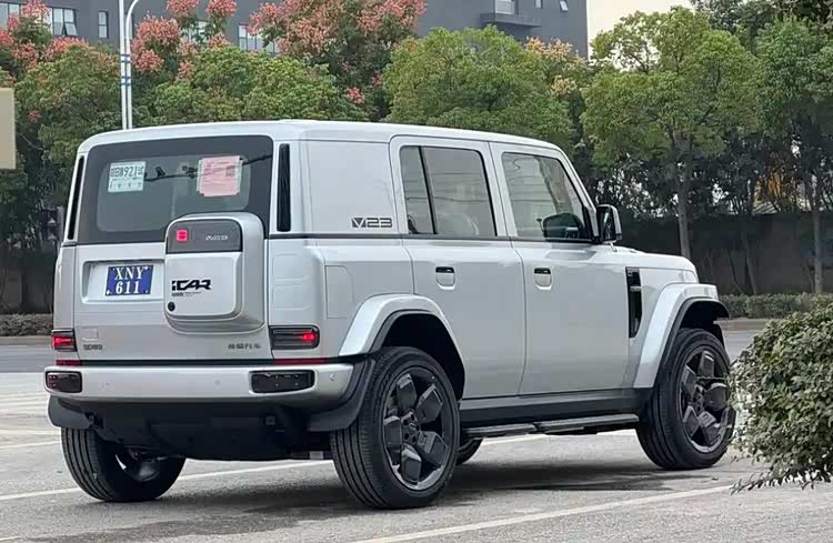 平民版“路虎卫士”，奇瑞iCAR V23实车现身街头，预计12万元起售_车家号_发现车生活_汽车之家