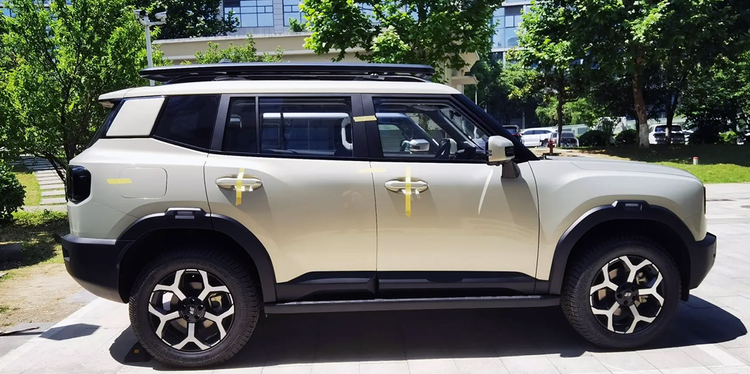 【文章】奇瑞又一硬派风格SUV，捷途山海T1实车曝光，搭载1.5T插混动力_车家号_汽车之家