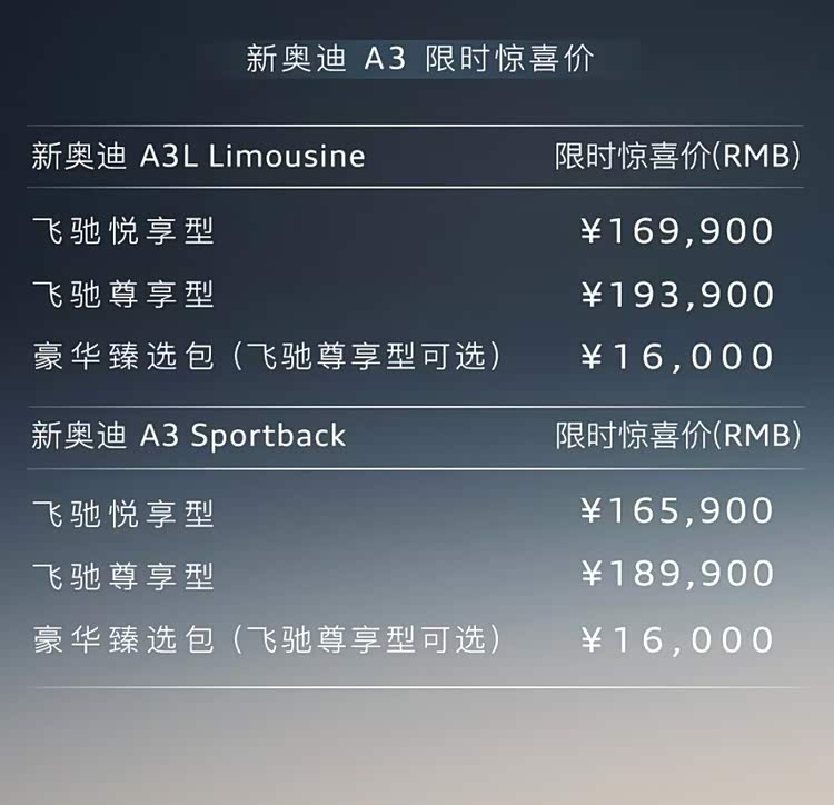 【文章】2025款奥迪A3家族正式发布，起价16.59万元，内外调整+1.5T新动力_车家号_汽车之家