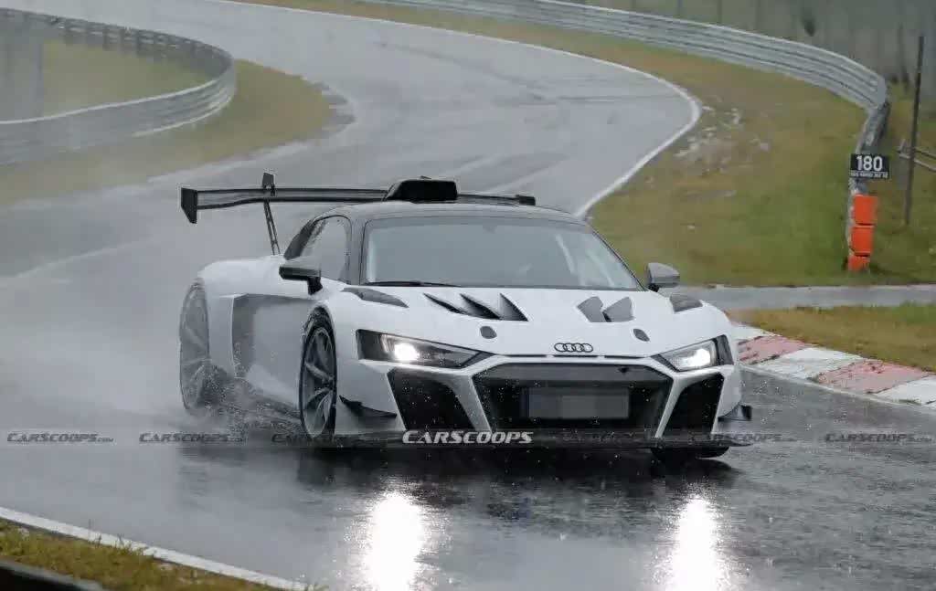 奥迪R8GT3道路版图片曝光，搭载5.2L发动机_车家号_发现车生活_汽车之家