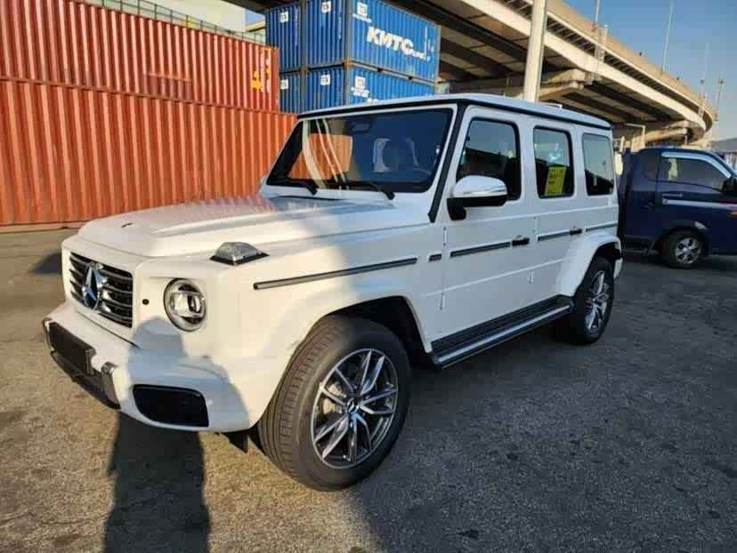 【图】25款奔驰G450d柴油版白色现车159万_奔驰G级论坛_汽车之家论坛