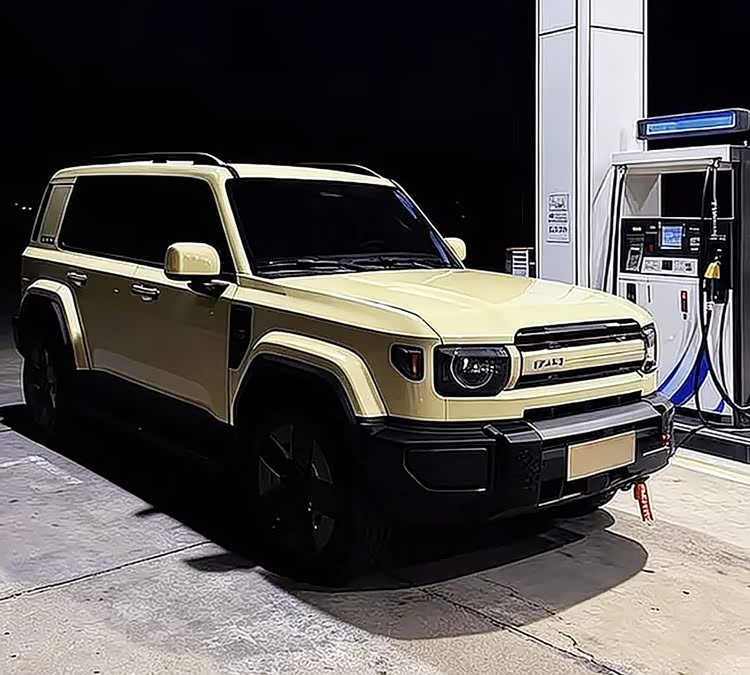 iCAR V27无伪装实车曝光，方盒子硬派造型，综合续航或超1000km！_车家号_发现车生活_汽车之家