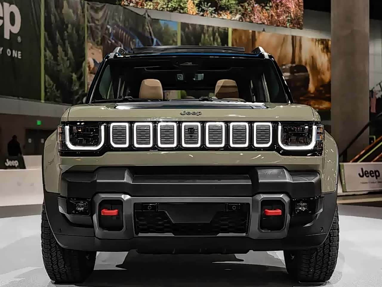 Jeep Recon野性登场！孔状中网+环状灯带，原厂越野buff直接拉满_车家号_发现车生活_汽车之家