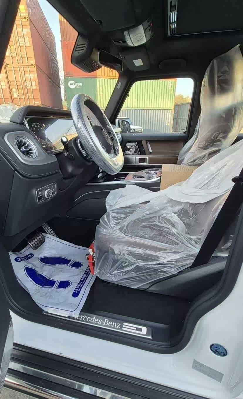 【图】25款奔驰G450d柴油版白色现车159万_奔驰G级论坛_汽车之家论坛